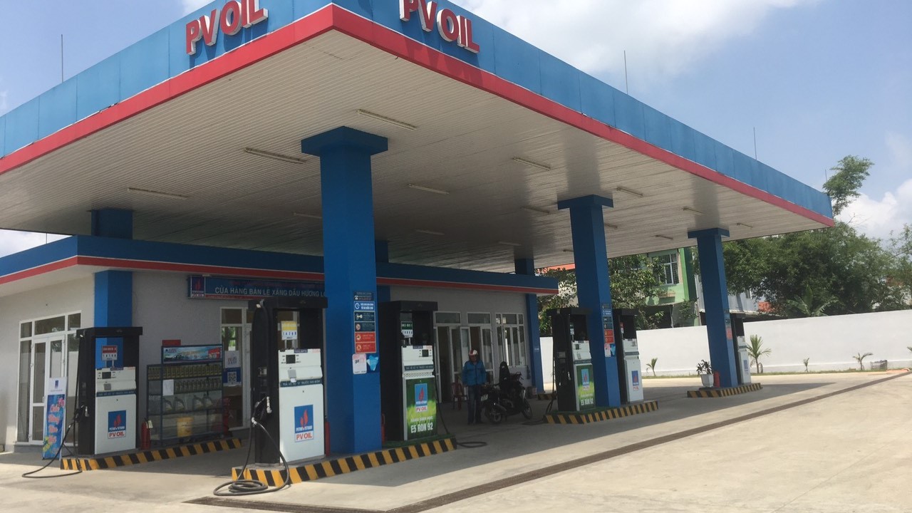 Cửa hàng xăng dầu PVOIL Hà Nội Tân Sơn